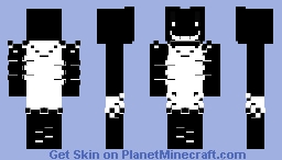 The Intruder Creepypasta Minecraft Skin