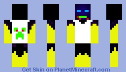 THE MAN WITHOUT A BACKGROUND Minecraft Skin