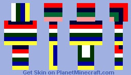 Color man Minecraft Skin