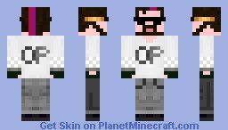 The operator Minecraft Skin