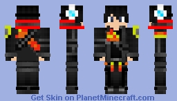 Pyromaniac Gamer Minecraft Skin