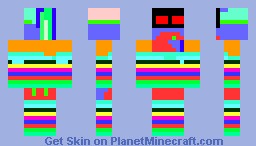 The Rainbow Minecraft Skin