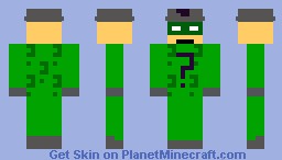 The Riddler Minecraft Skin