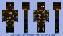 The Apocalypse Survivor Minecraft Skin