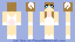 The White Rabbit Minecraft Skin