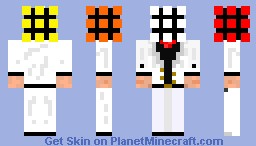 Skitscape Inverted colors Minecraft Skin