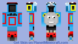Thomas The Tank Engine Character Minecraft Skin