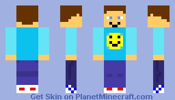 smiley steve skin Minecraft Skin