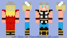 Thor (Comics) Minecraft Skin