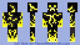 Thunder Creeper Minecraft Skin