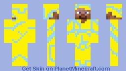 Blue Plasma Minecraft Skin