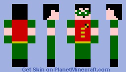 Robin (Tim Drake) Minecraft Skin