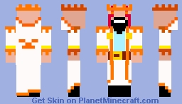 New Continental Notch Minecraft Skin