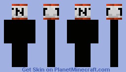 tnt head Minecraft Skin