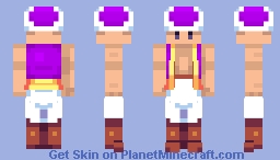 Purple Toad Minecraft Skin