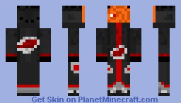 Akatsuki Tobi w/Mask by Zierleos Minecraft Skin
