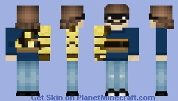 tom, with a robotic arm Minecraft Skin