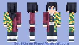 Giyu Tomioka Minecraft Skin