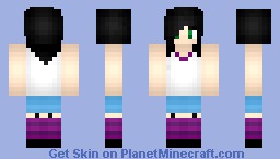 Tomoko Kuroki Minecraft Skin