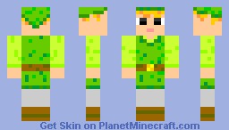 Toon Link Minecraft Skin