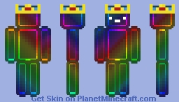Neon skin Minecraft Skin