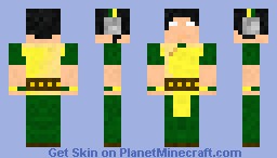 Toph Minecraft Skin