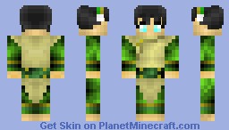 Toph Minecraft Skin