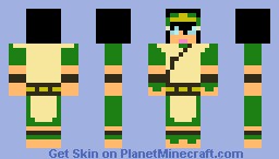 Toph Minecraft Skin