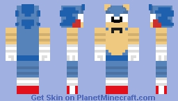 Toy Sonic Minecraft Skin