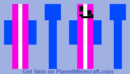Trans Flag Skin Minecraft Skin