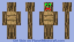tree creeper Minecraft Skin