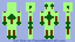 Tree Man Minecraft Skin