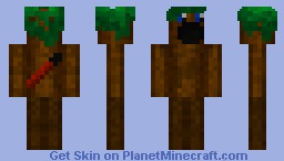 Tree Wizard (PreRelease Adventure Time Skin) Minecraft Skin
