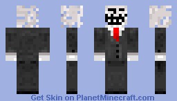 Troll Face Minecraft Skin