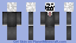 ||Troll In A Suit||Problem??|| Minecraft Skin