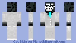weird trollface Minecraft Skin