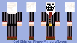 Troll face Minecraft Skin
