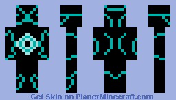 tron charcter(custom) Minecraft Skin