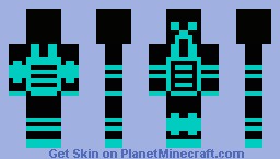 tron creeper solider Minecraft Skin