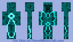 tron creeper Minecraft Skin
