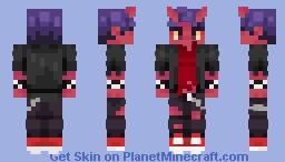 Silver Demon Minecraft Skin