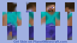 steve distorcionado Minecraft Skin
