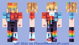 Tubbo MCC Pride 25 | Red Rabbits Minecraft Skin