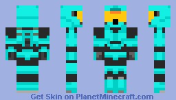 Tucker from RvB Minecraft Skin