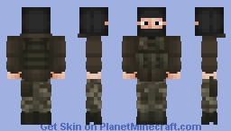 Private Military Contractor - Turkish Operator | Var.1 Minecraft Skin