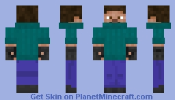Alternate Steve Minecraft Skin