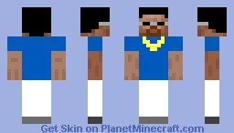 Lonely Island Turtleneck and Chain Minecraft Skin