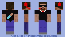 Rich Steve Minecraft Skin