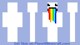 Rainbow Puke (twbailey22's official skin) Minecraft Skin