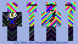 Twisted rainbow (contest) Minecraft Skin